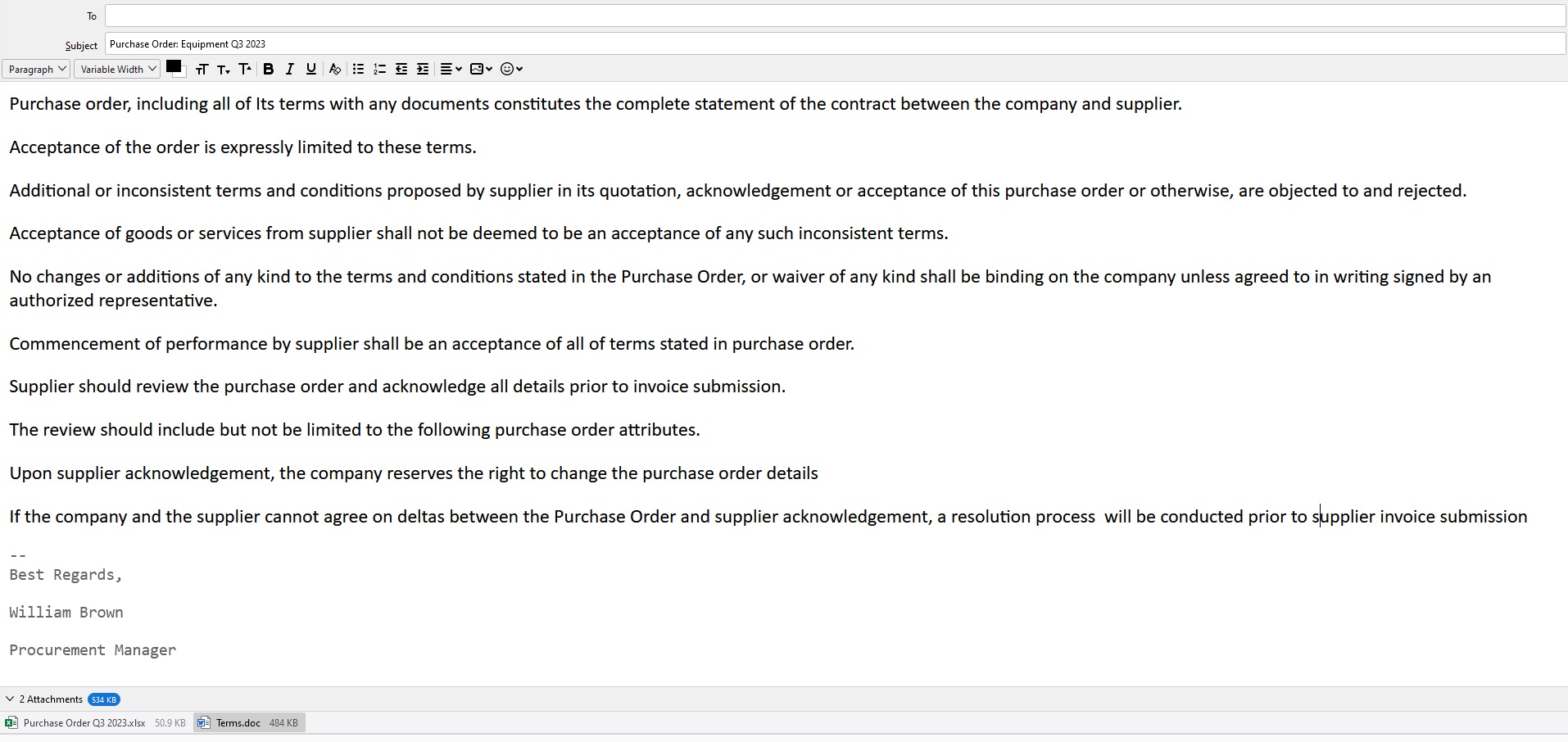 Moving Purchase Order management from Emails to E-Procurement Software ...